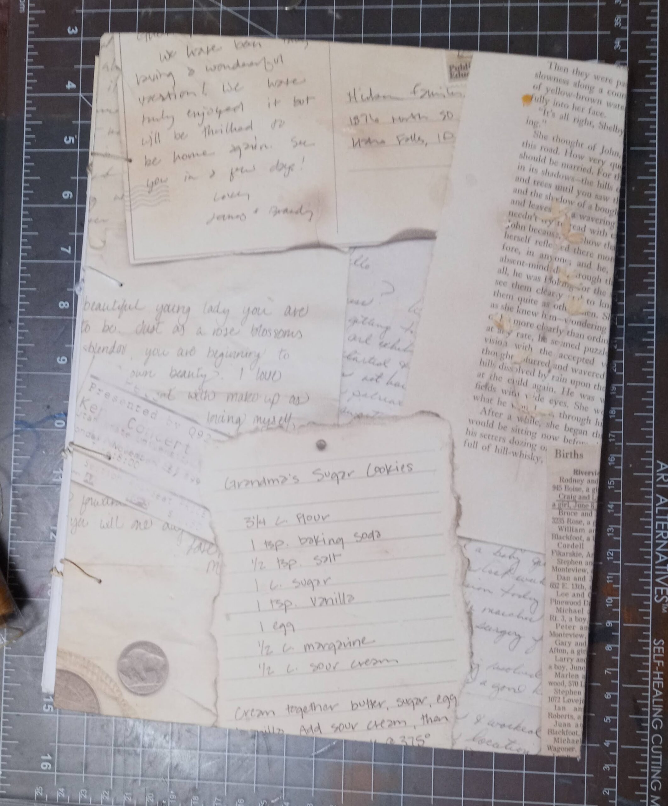 Craft Project – Magazine Pages to Art Journal - Creative Chaos with ...